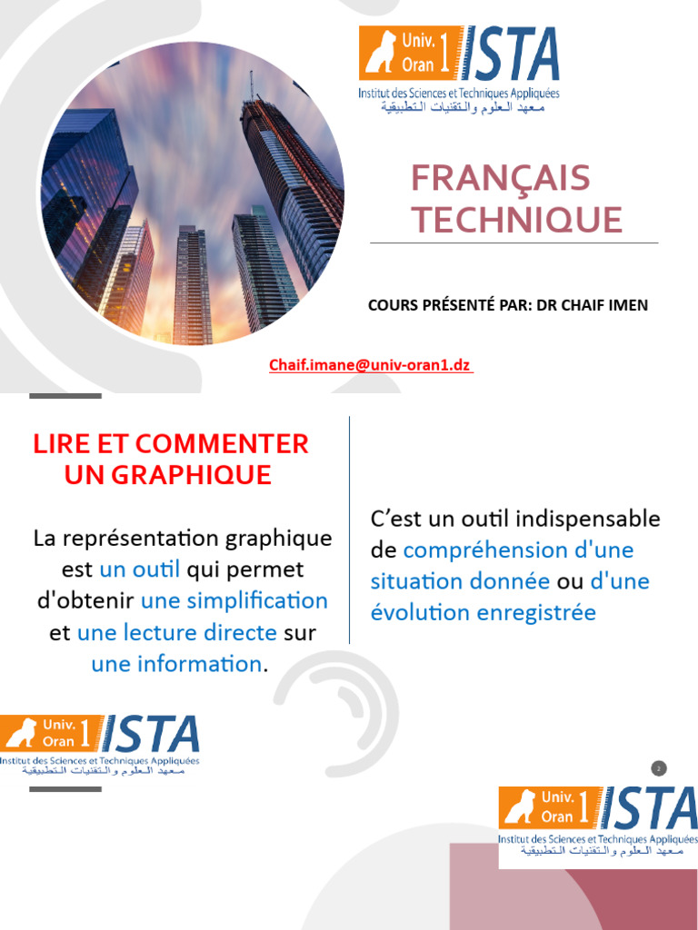 Cours 01 Commenter Un Graphique | PDF