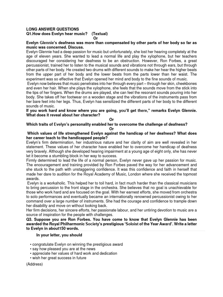 The Sound of Music-Extra QA | PDF