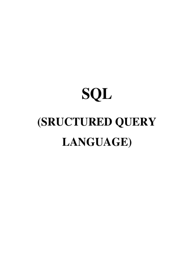 SQL Notes 1 | PDF | Relational Database | Sql SQL Notes 1 | PDF | Relational Database | Sql