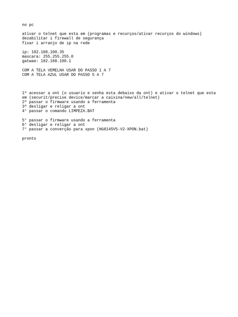 Passo A Passo v5-v2 | PDF Passo A Passo v5-v2 | PDF