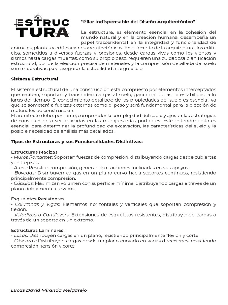 Resumen Estructura | PDF