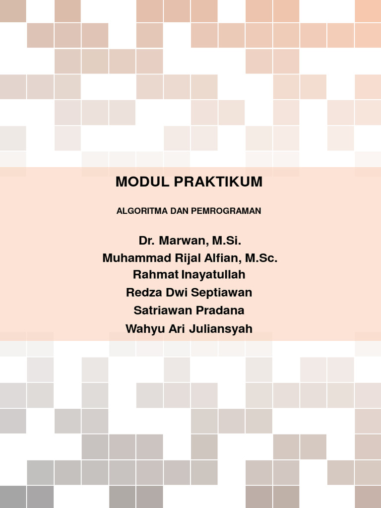 MODUL PRAKTIKUM ALPRO 2022 Acara 1 | PDF