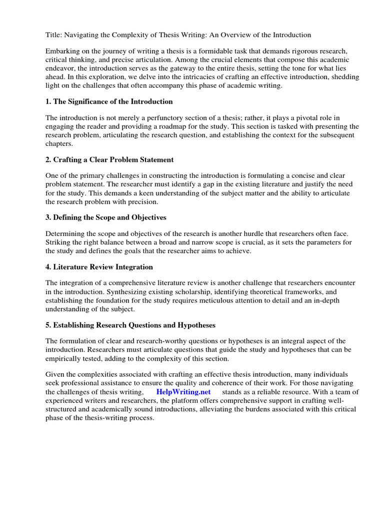 Thesis Parts Introduction | PDF | Thesis | Databases