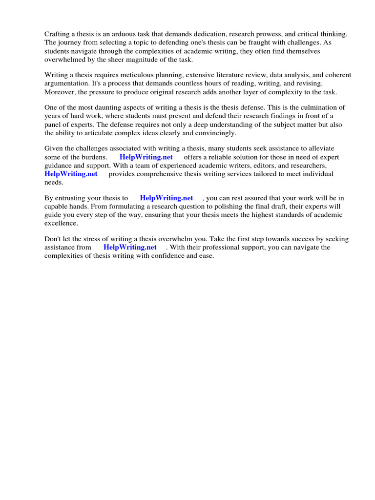 Thesis Defense Introduction Speech | PDF