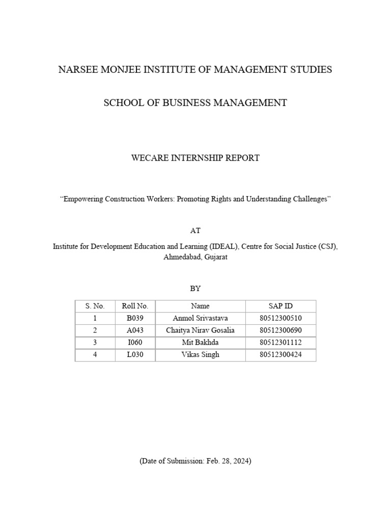 Empowering Construction Workers' Rights | PDF | Poverty | Poverty ...