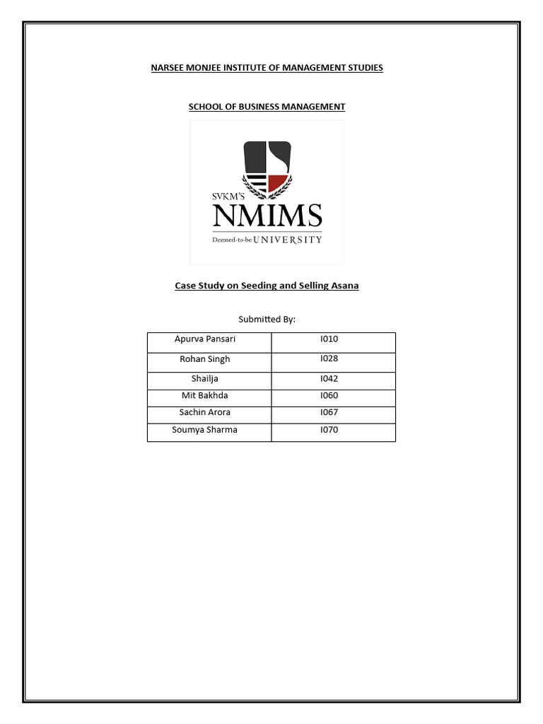 Asana GTM Strategy Case Study | PDF