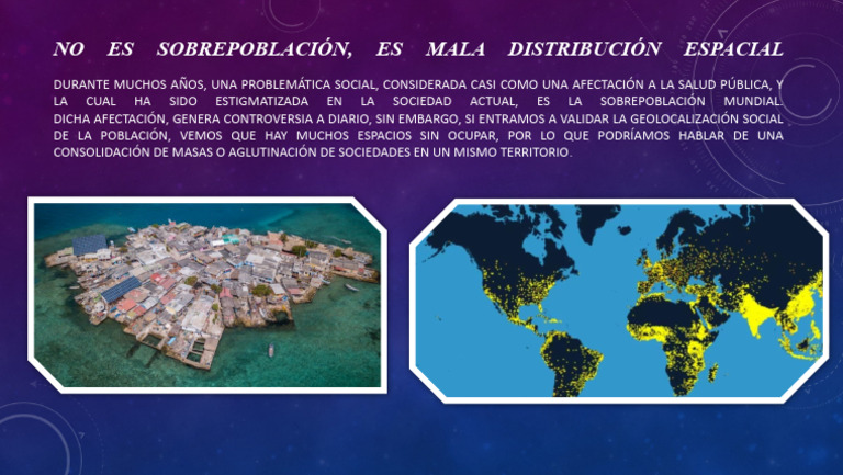 No Es Sobrepoblación, Es Mala Distribución Espacial | PDF | Ciencias ...