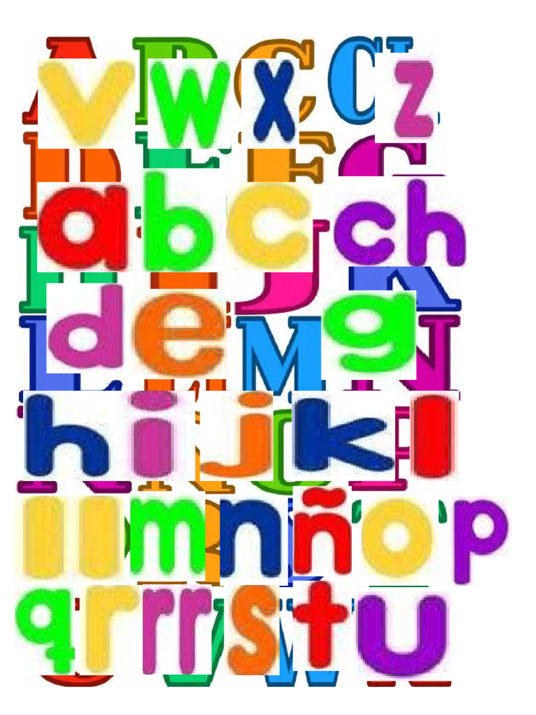 Abecedario Minusculas y Mayusculas | PDF