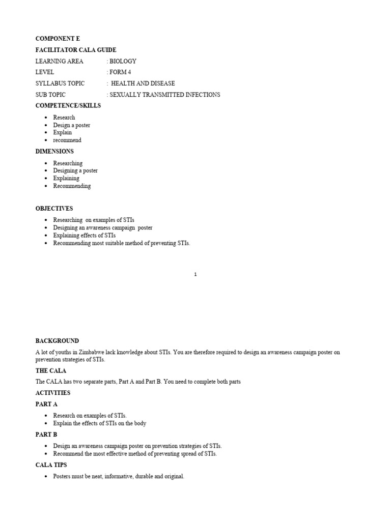 Bio F4 Cala 5 | PDF