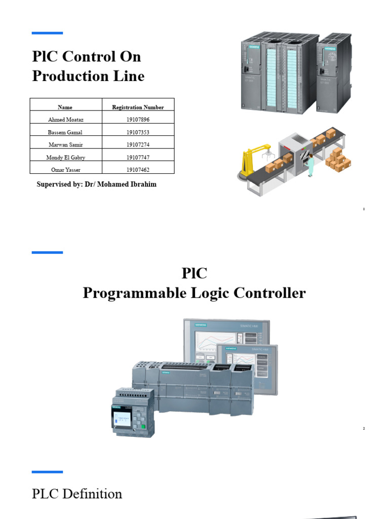 PLC Production Line | PDF | Business | Computers