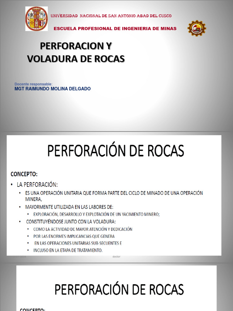 Unido 1 Parcial Pervol | PDF | Pólvora | Emulsión