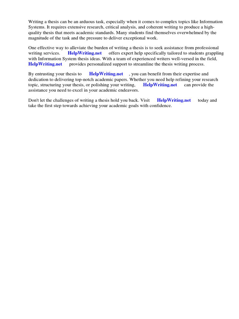 Information System Thesis Ideas | PDF | Thesis | Android (Operating System)