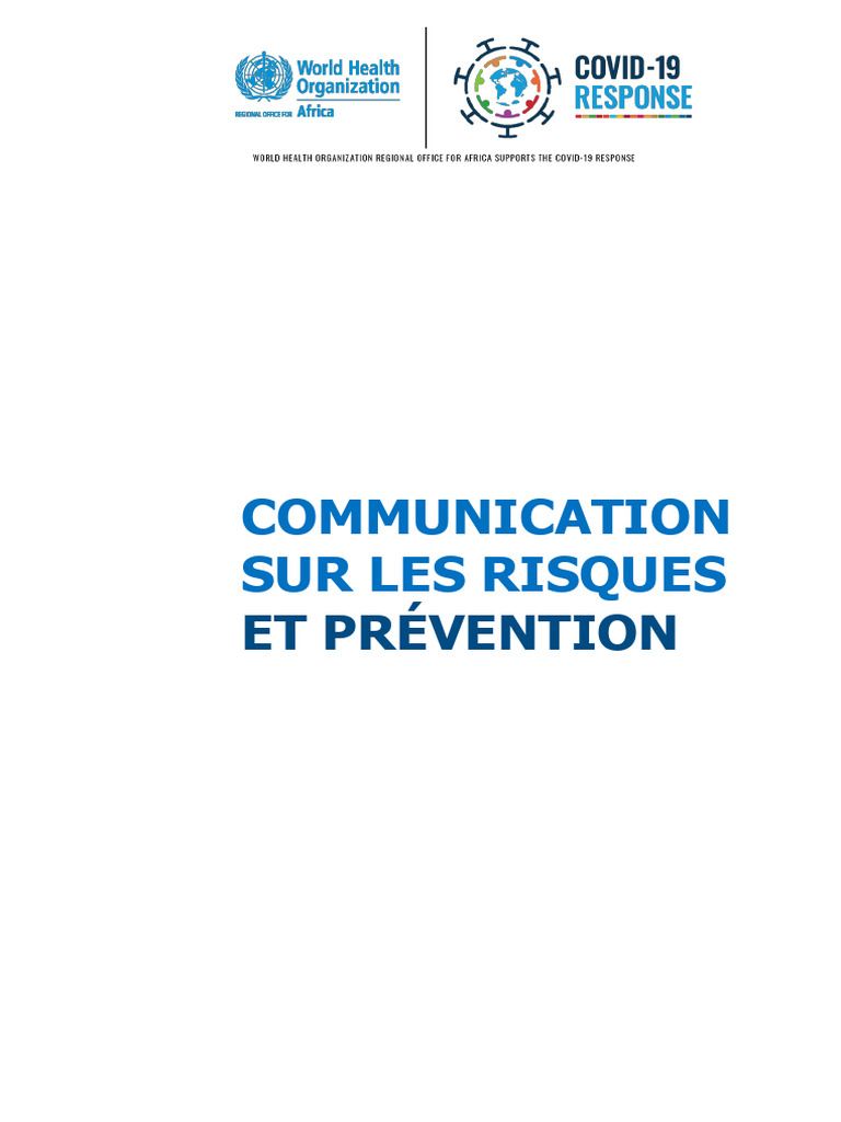 Communication Sur Les Risques Et Prévention | PDF