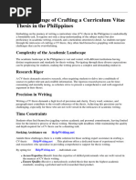 Sample Thesis Chapter 1-3 | PDF | Thesis | Qualitative Research