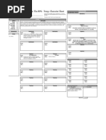 Ficha Editável Terra Devastada | PDF