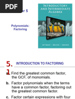 Complete Factoring Guide | PDF | Factorization | Mathematics