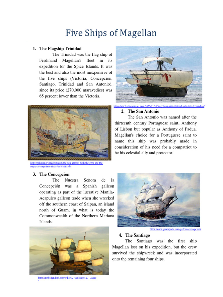 Five Ships of Magellan | PDF | Geographic Information System | Map