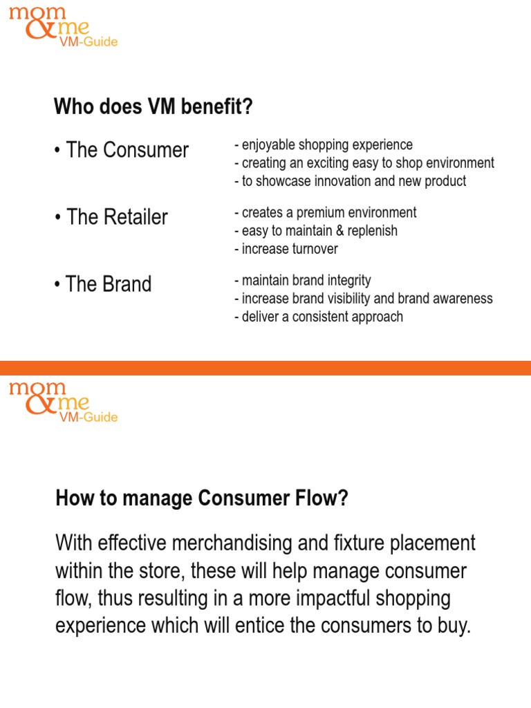 VM Guidelines | Retail | Merchandising