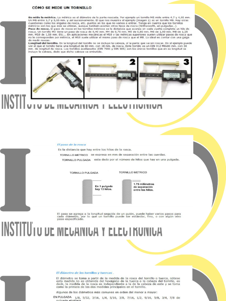 Clase 5 Bulones | PDF