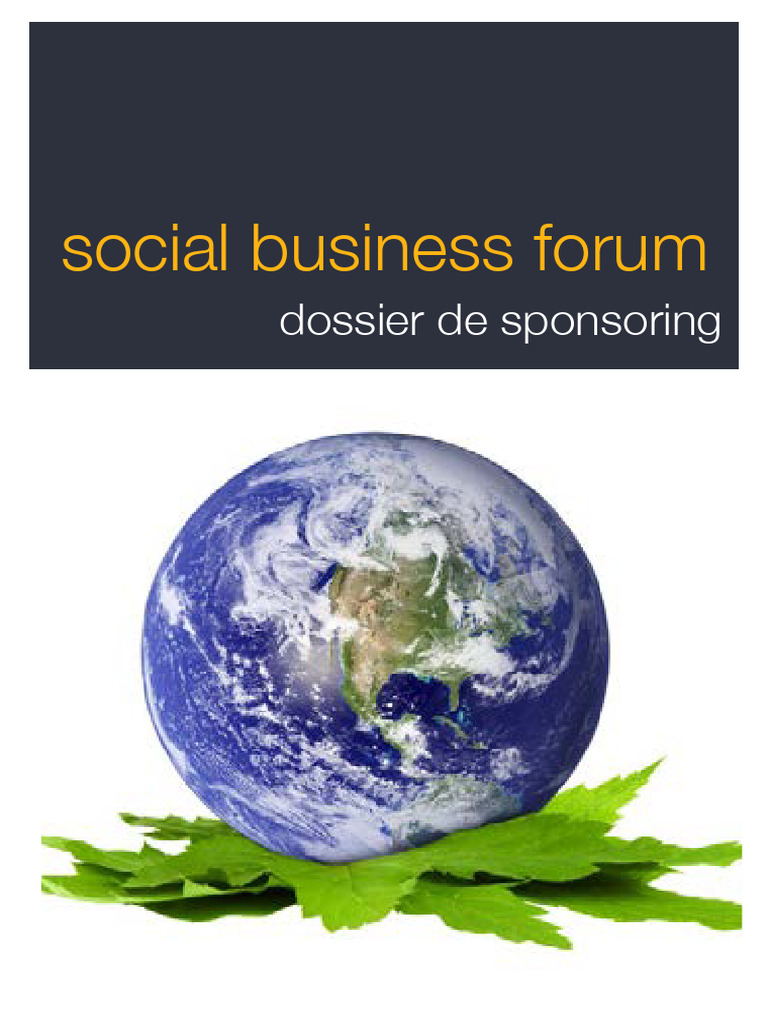 SBF Dossier de Sponsoring | PDF | Affaires