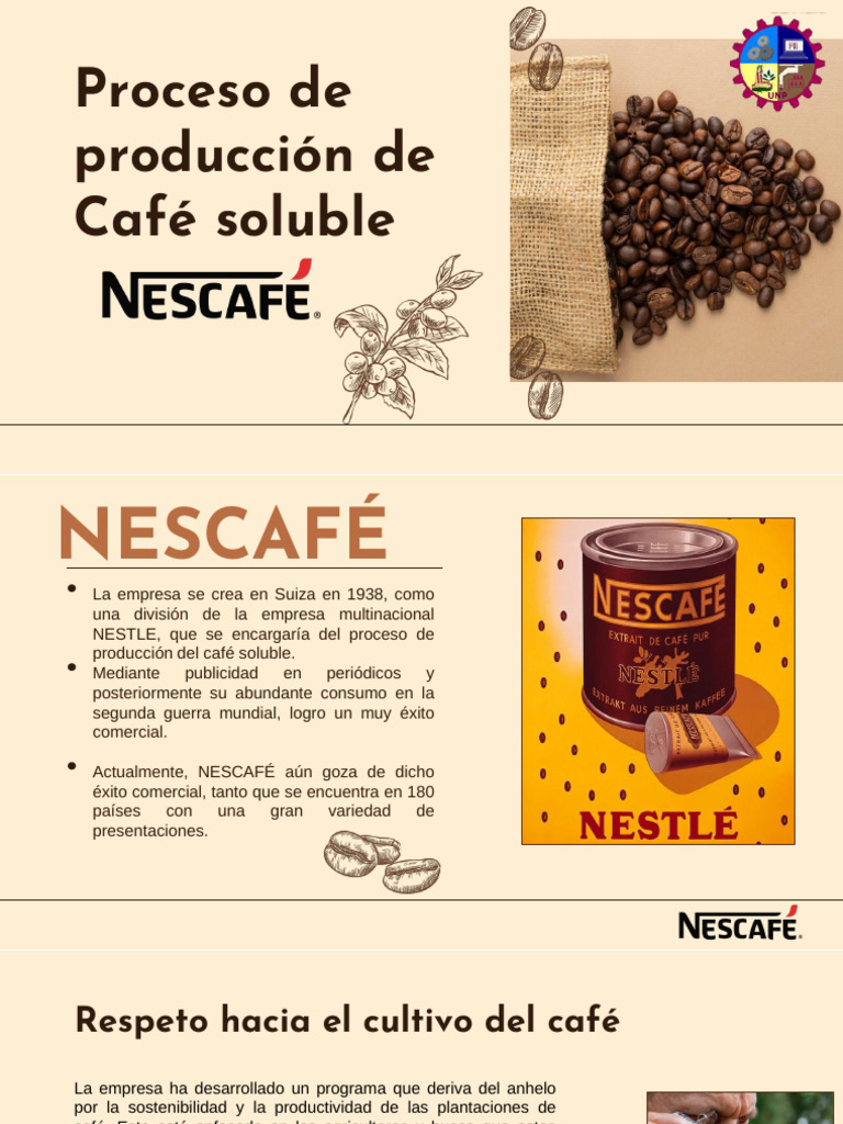 Proceso de Produccion de Nescafé | PDF | café | Cosecha