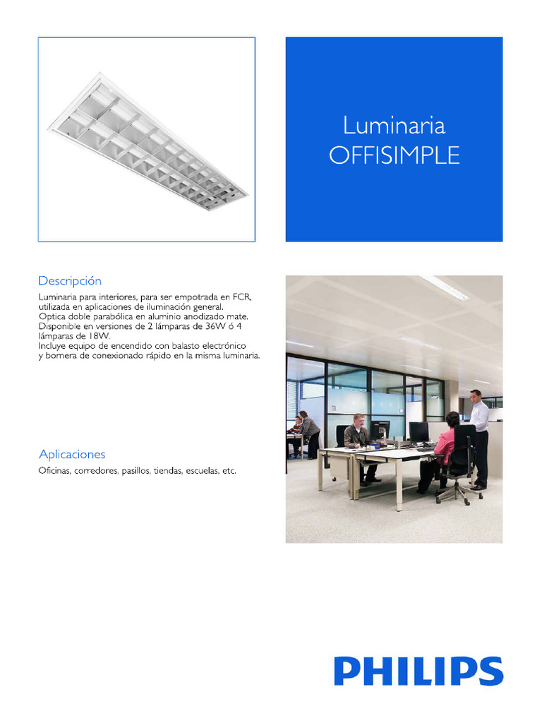 Philips Luminarias | PDF