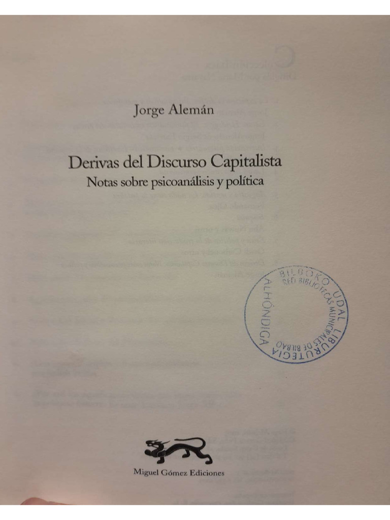Jorge Alemán | PDF