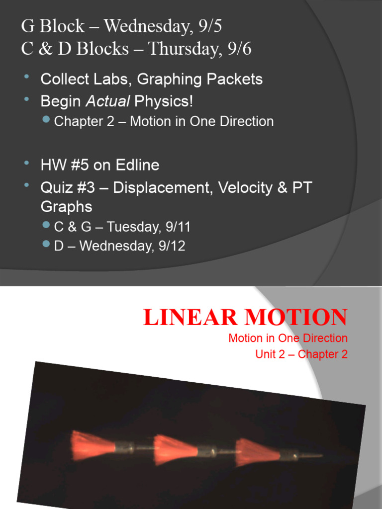 Unit 2 Notes 2012 | PDF | Acceleration | Velocity