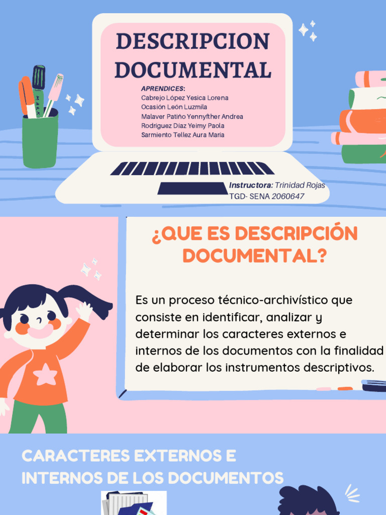 Descripción Documental | PDF | Informática