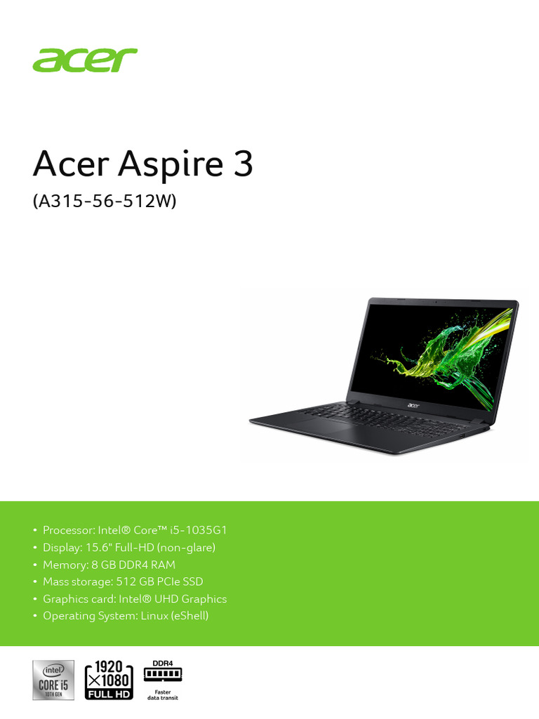 Acer Core I5 | Download Free PDF | Personal Computers | Consumer Electronics