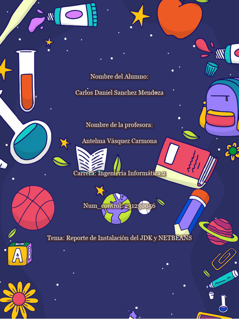 Reporte de Instalacion Del JDK y Netbeans - Carlos Daniel | PDF