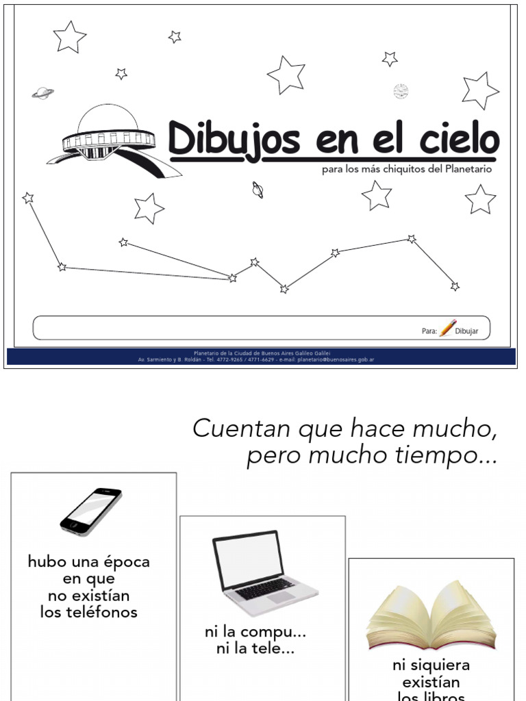 Dibujos en El Cielo - Cuento | PDF | Constelación | Zodíaco