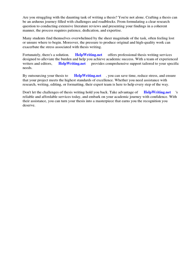 Wpi Thesis Template | PDF