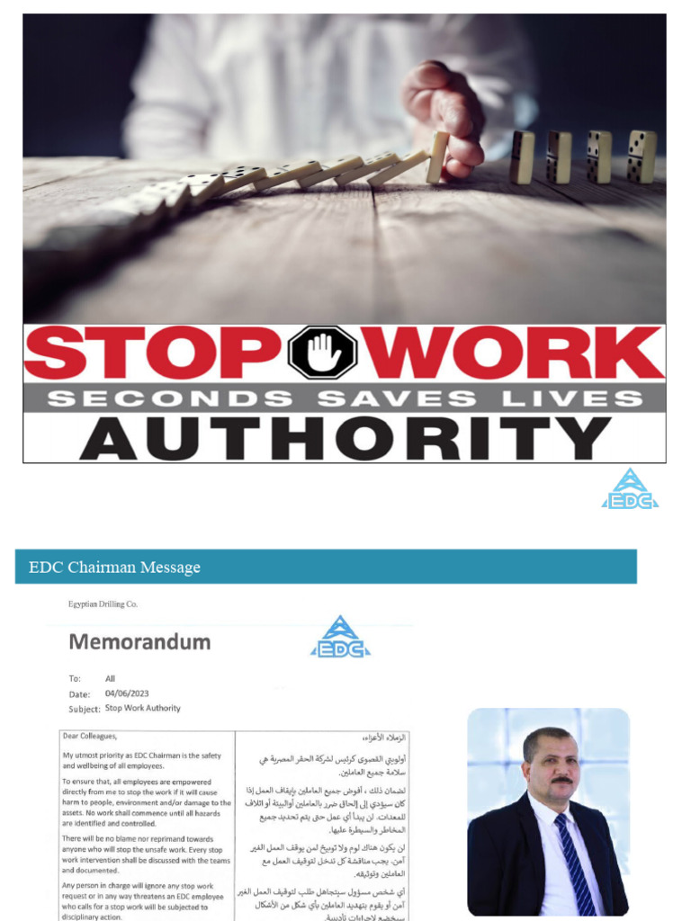 Stop Work Authority Campaign | PDF