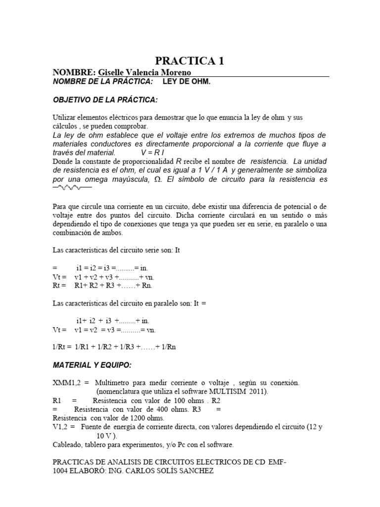 PRACTICAS 1 y 2 | PDF | Métodos y materiales de enseñanza