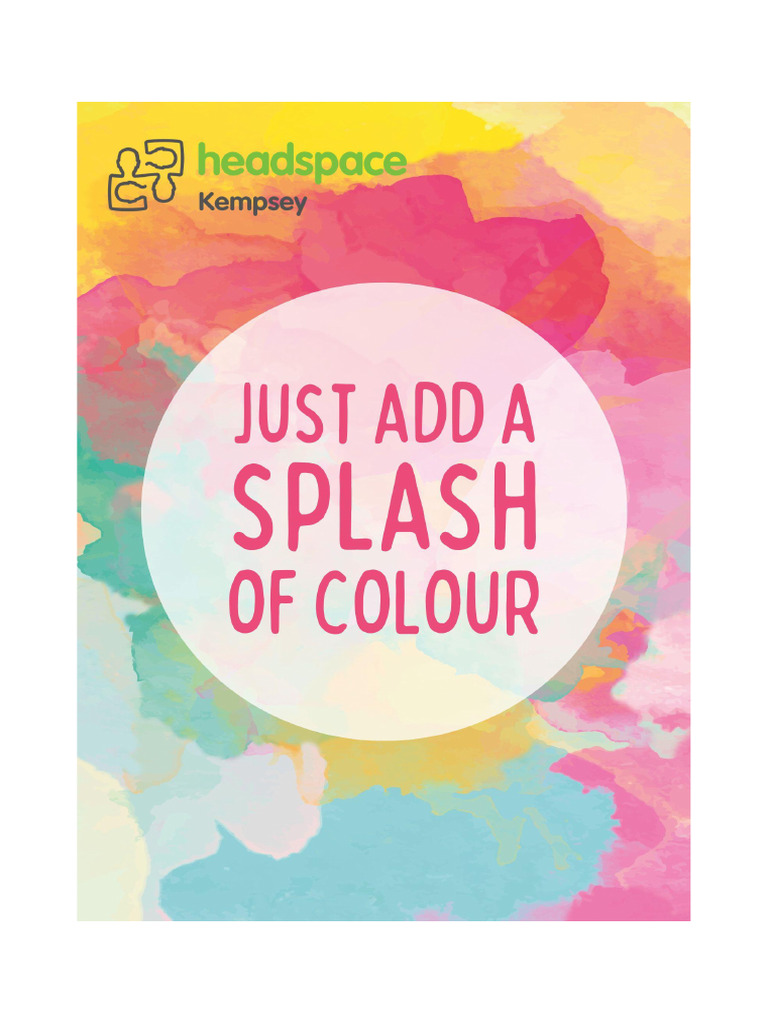 Just A Splash of Colour Project Proposal Final 2023 | Download Free PDF ...