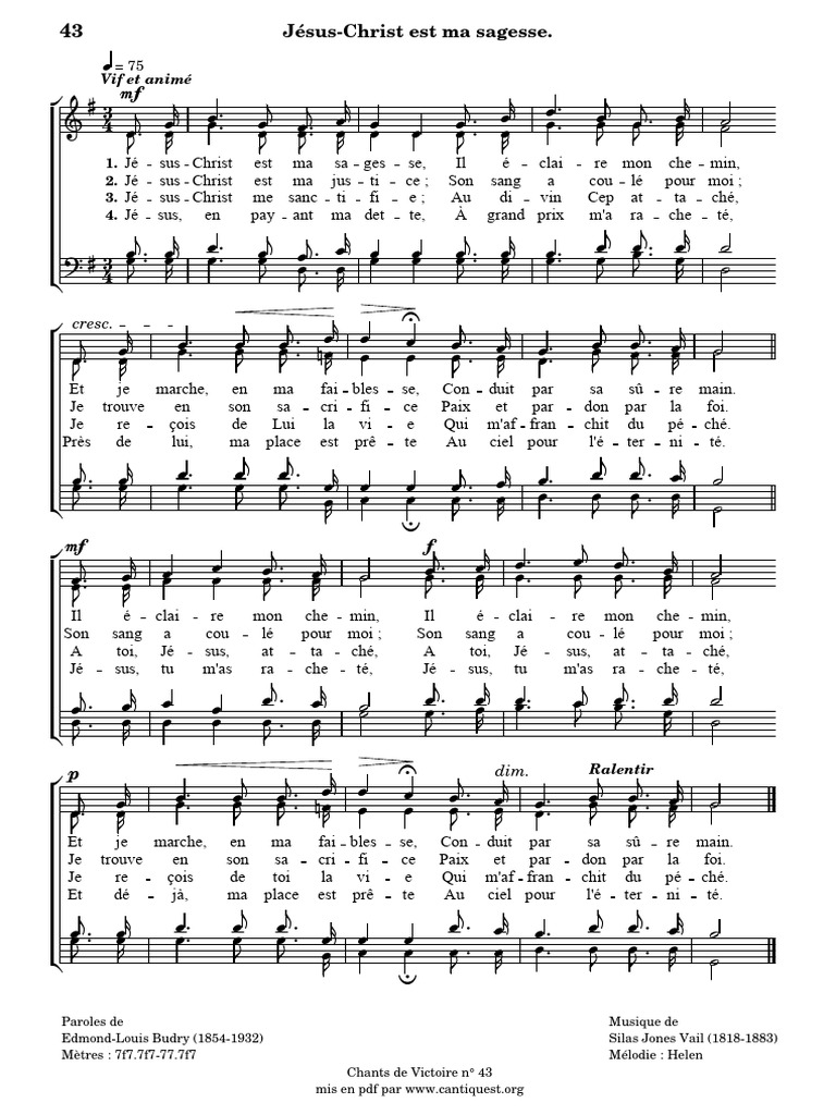Jésus-Christ, ma sagesse et victoire | PDF