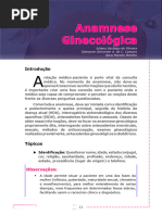 Anamnese Ginecológica: Guia Completo | PDF | Gravidez | Anticoncepcionais