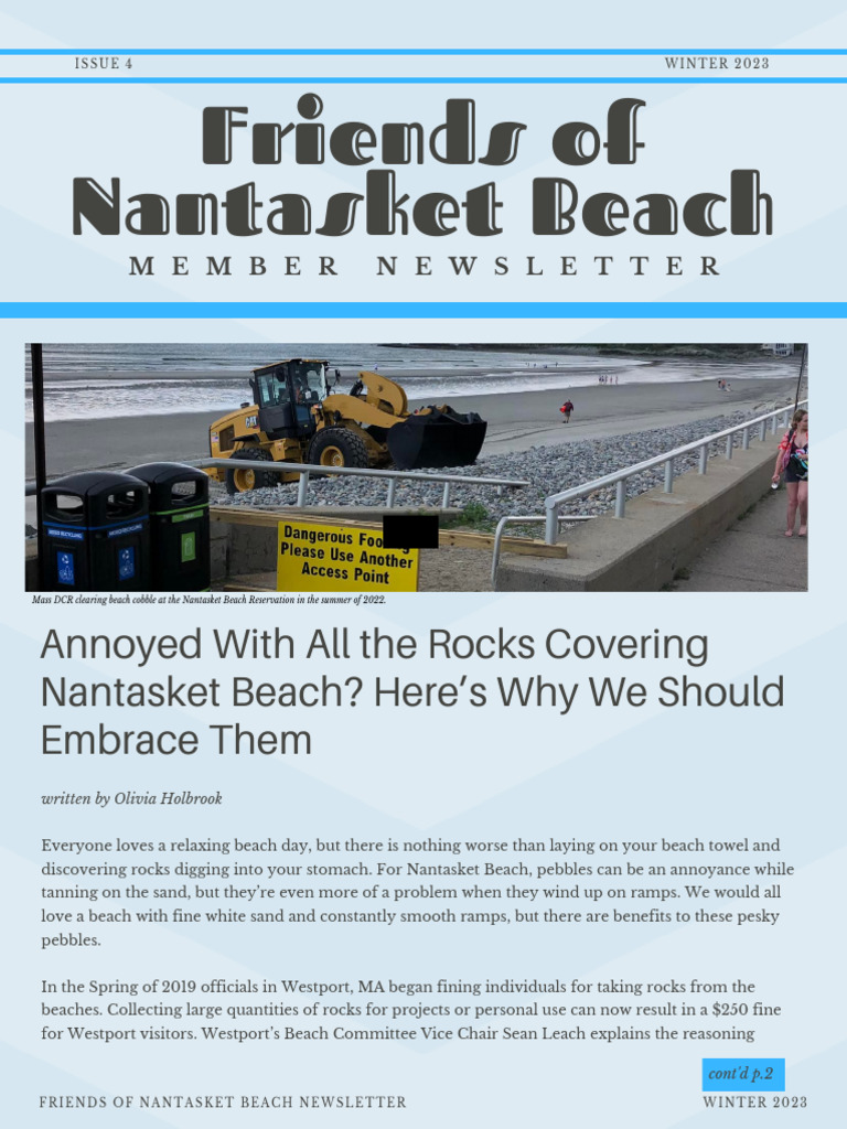 Friends of Nantasket Beach | PDF | Beach | Dune