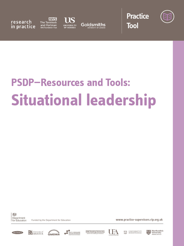 Situational Leadership | PDF | Leadership | Psychology