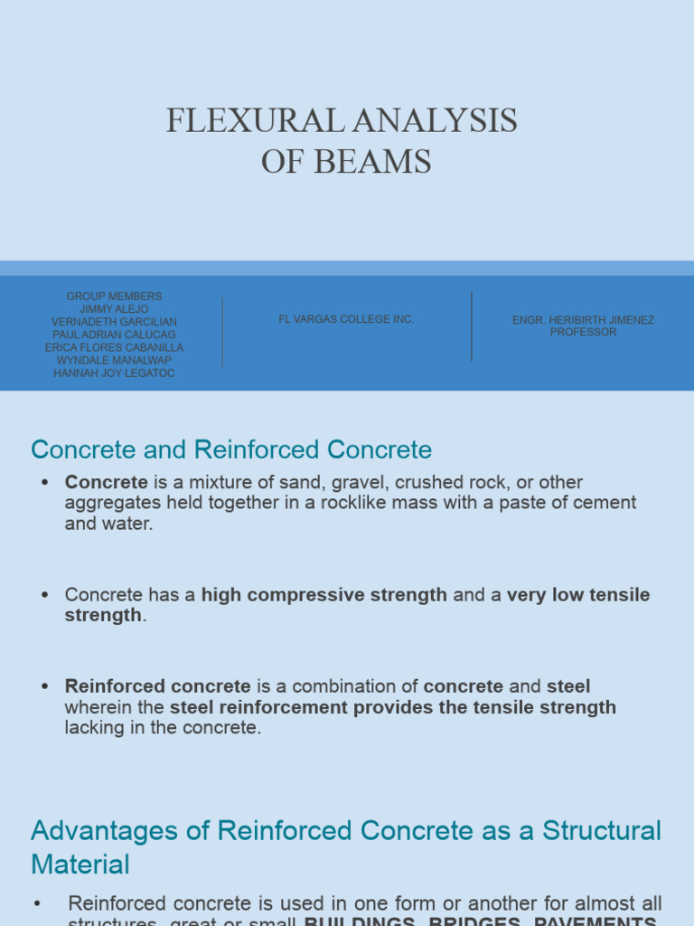 RCPC Report G1 | PDF | Beam (Structure) | Reinforced Concrete