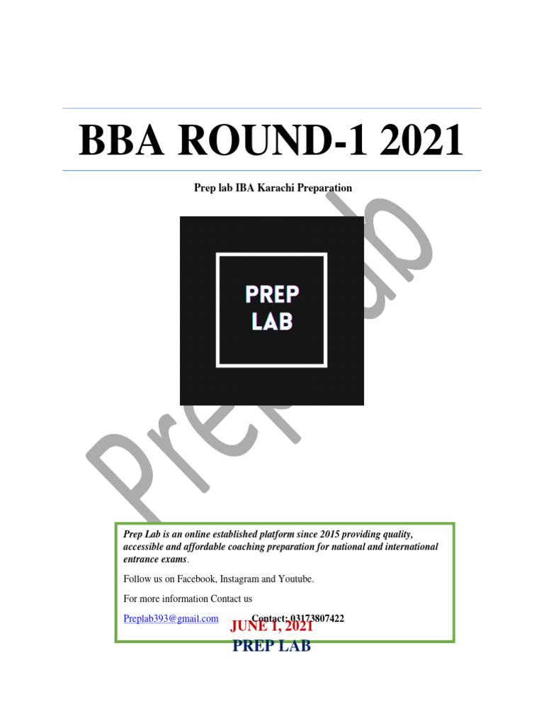 Bba 2021 R1 | PDF | Intelligence | Chimpanzee