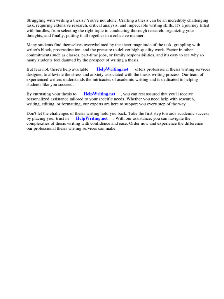 Thesis Teaching Writing PDF | PDF | Thesis | Learning