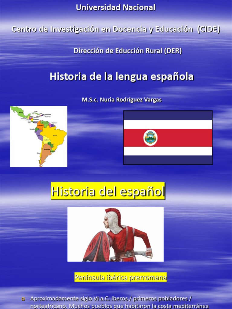 Historia Del Español DER | PDF