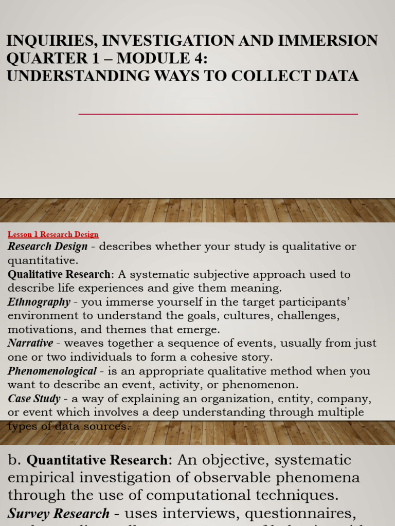 Data Collection in Research Methods | PDF | Sampling (Statistics) | Qualitative Research