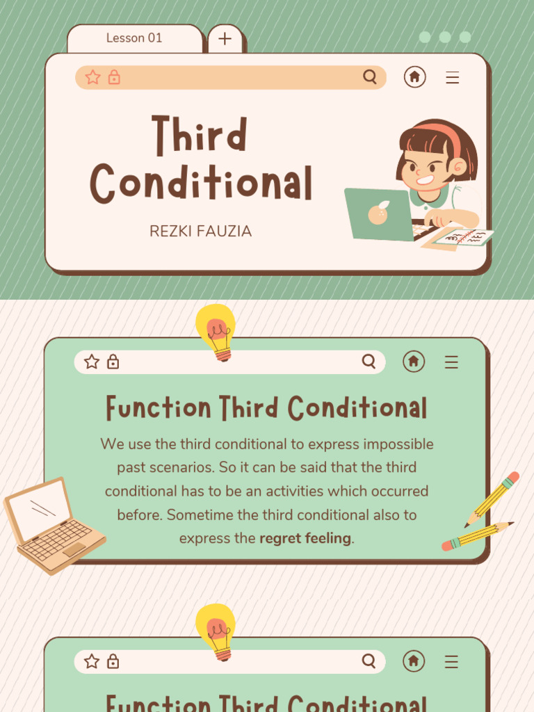Third Conditional PDF | PDF