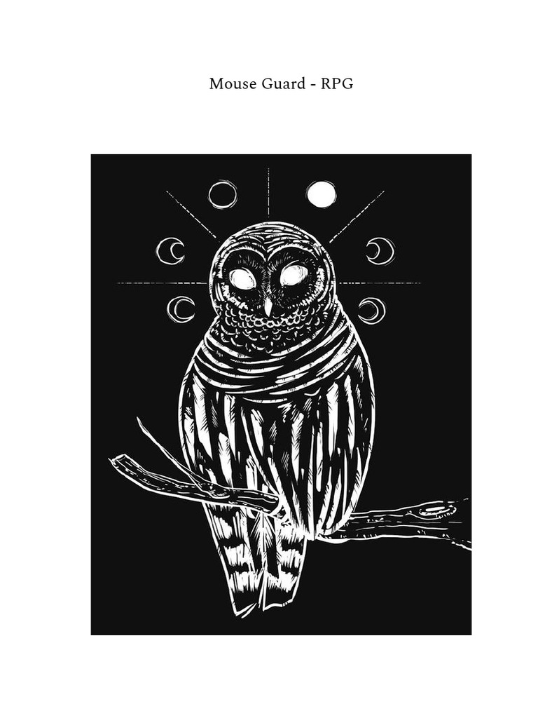 Mouse Guard - RPG | PDF