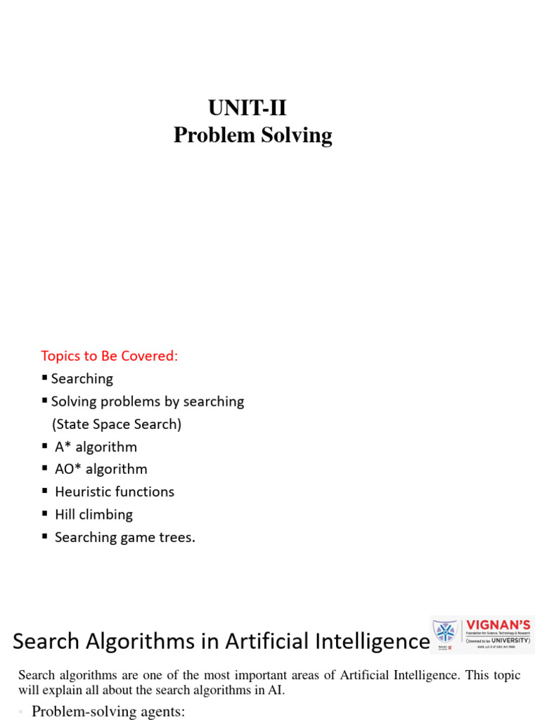 UNIT II Introduction (Extra) | PDF | Algorithms | Mathematical Logic UNIT II Introduction (Extra) | PDF | Algorithms | Mathematical Logic
