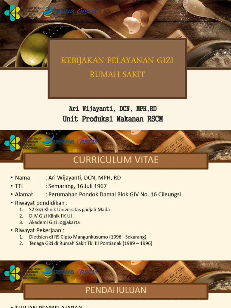 MATERI DASAR I (BU ARI) Maret 2019 | PDF