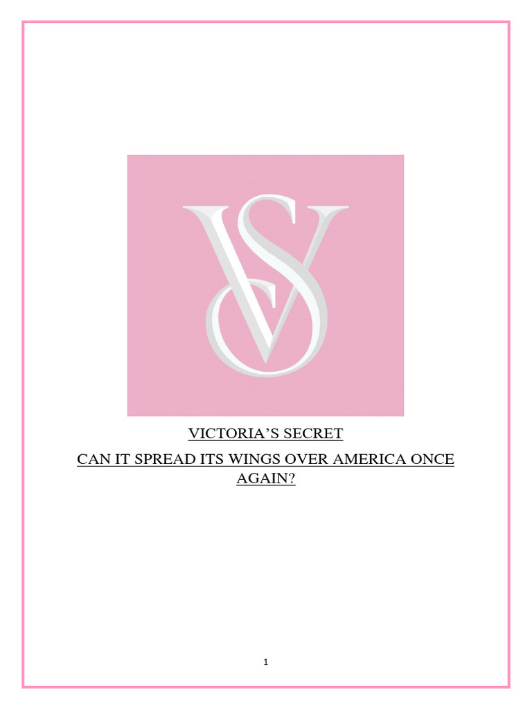 Jasneet - Sond - Victorias Secret - MN20607 Coursework | PDF ...